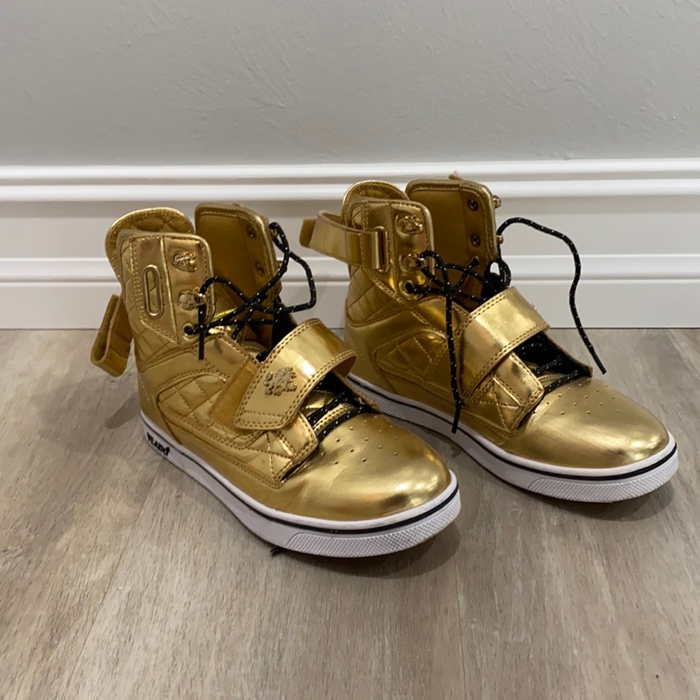 Euc Vlado Gold High Tops - Gem